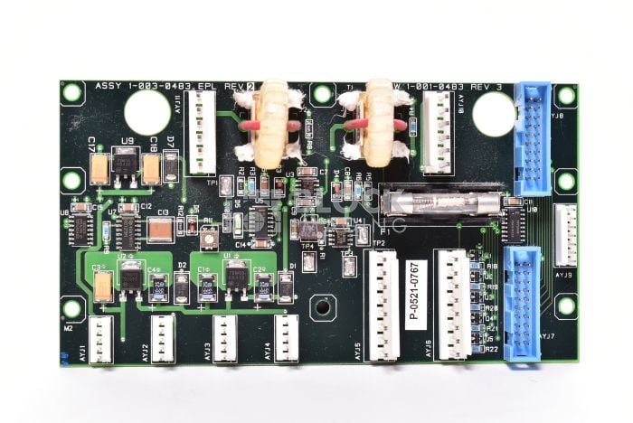 1-003-0483 - Lorad - Mammography - Power Supply Interconnect Board | Block Imaging
